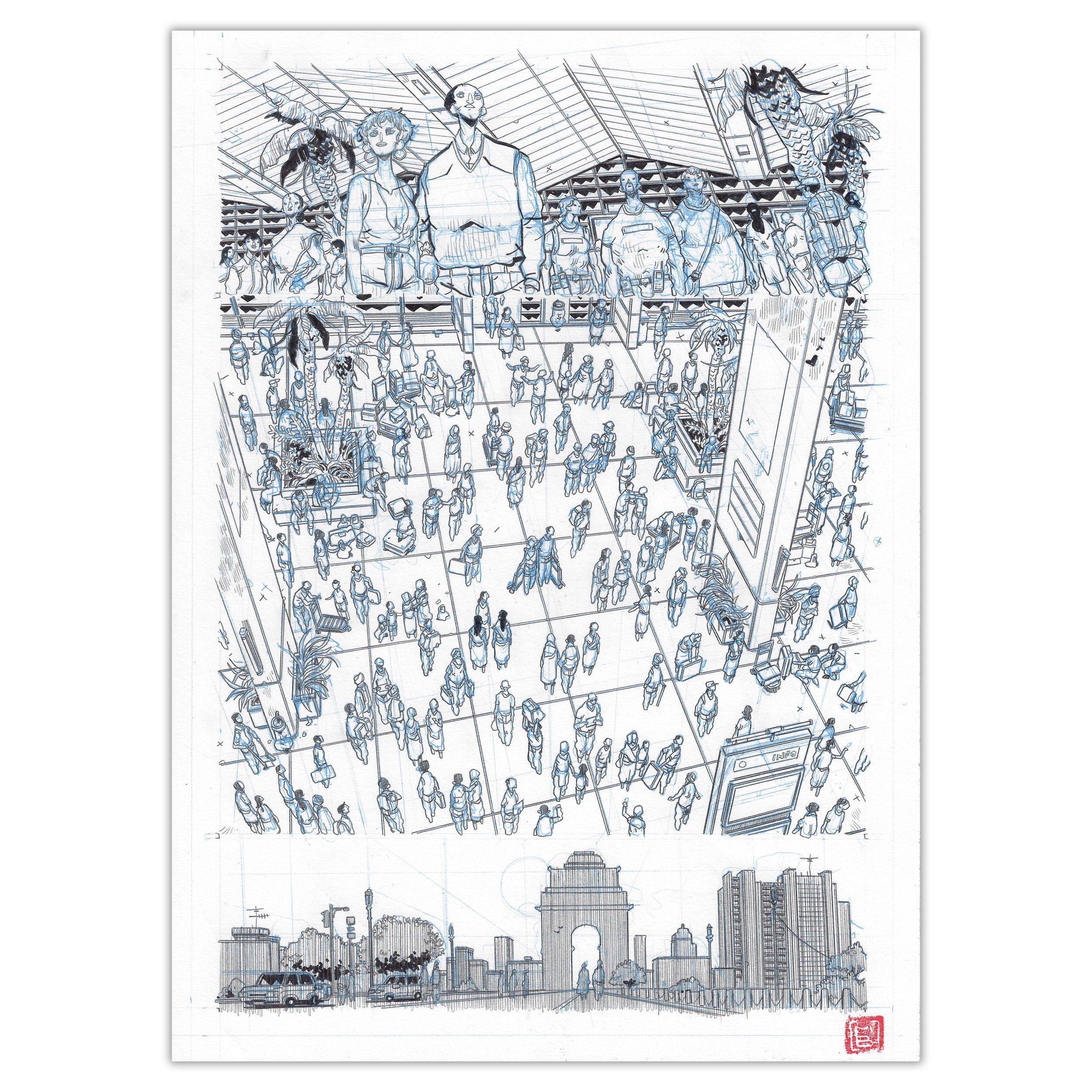 Mathieu Bablet - Planche originale Carbone & Silicium page 42 – Achetez ...