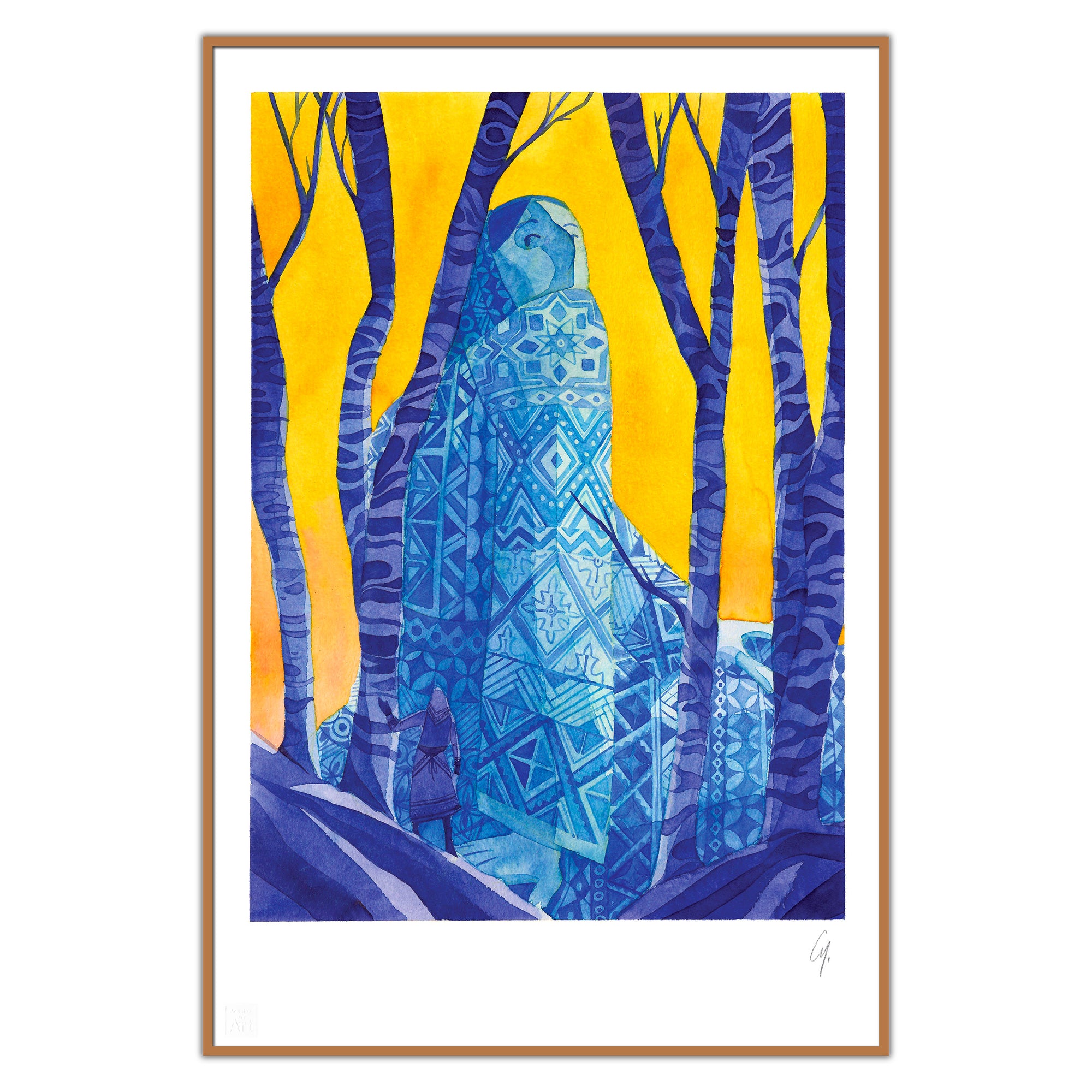 Cy. - Ostara - Print premium signé et numéroté – Achetez de l'Art