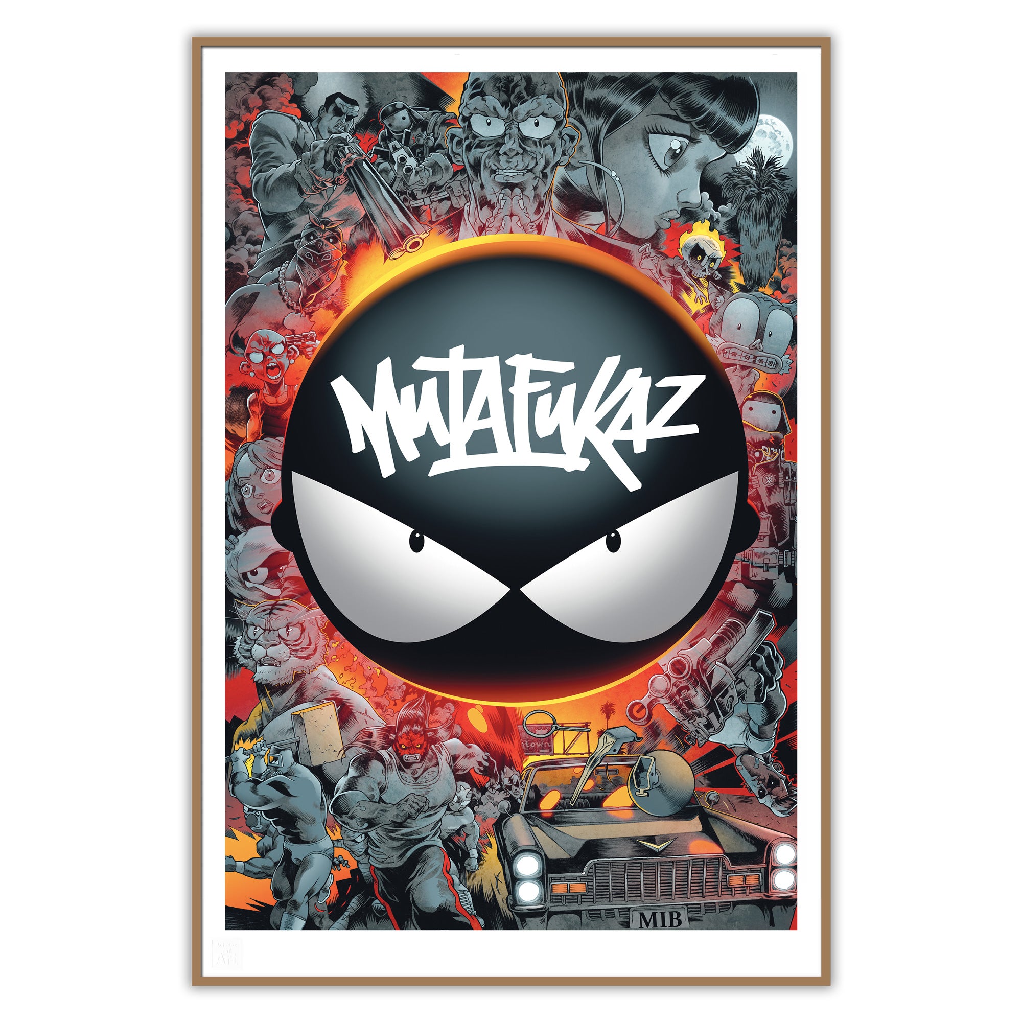 RUN - Mutafukaz - Print – Achetez de l'Art
