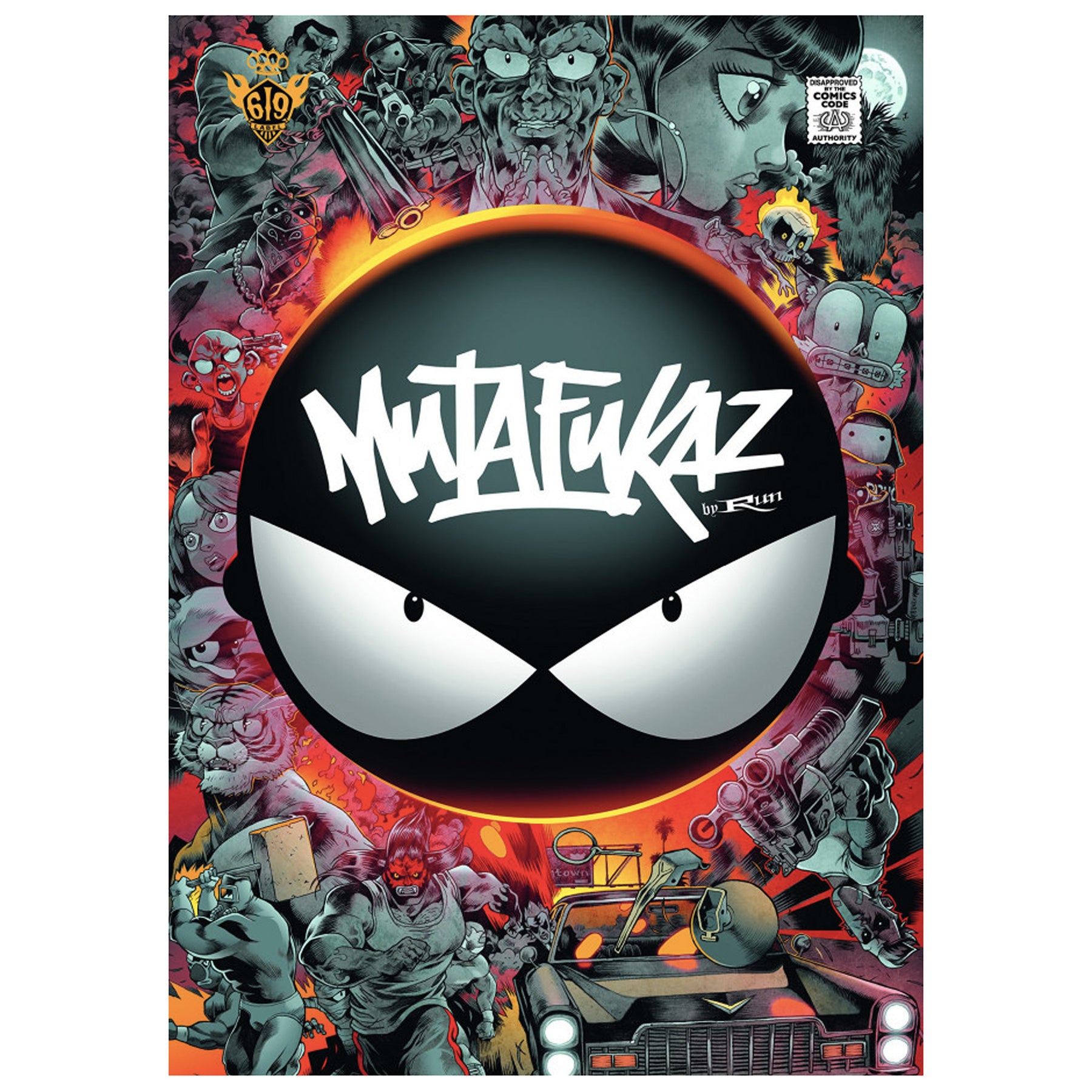 RUN - Mutafukaz - Print – Achetez de l'Art