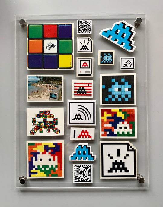 Invader - Set of stickers #1 – Achetez de l'Art
